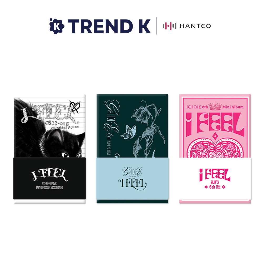 (G)I-DLE - 6th Mini Album [I feel] (PocaAlbum Ver.) | Shopee Malaysia