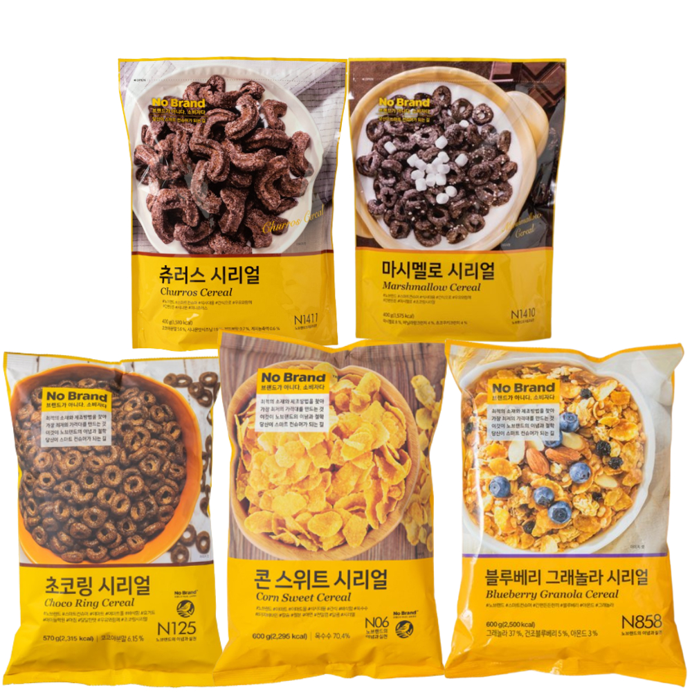 [NO BRAND]Churros Cereal 400g, Marshmallow Cereal 400g, Choco Ring Cereal 570g, Corn Sweet ...