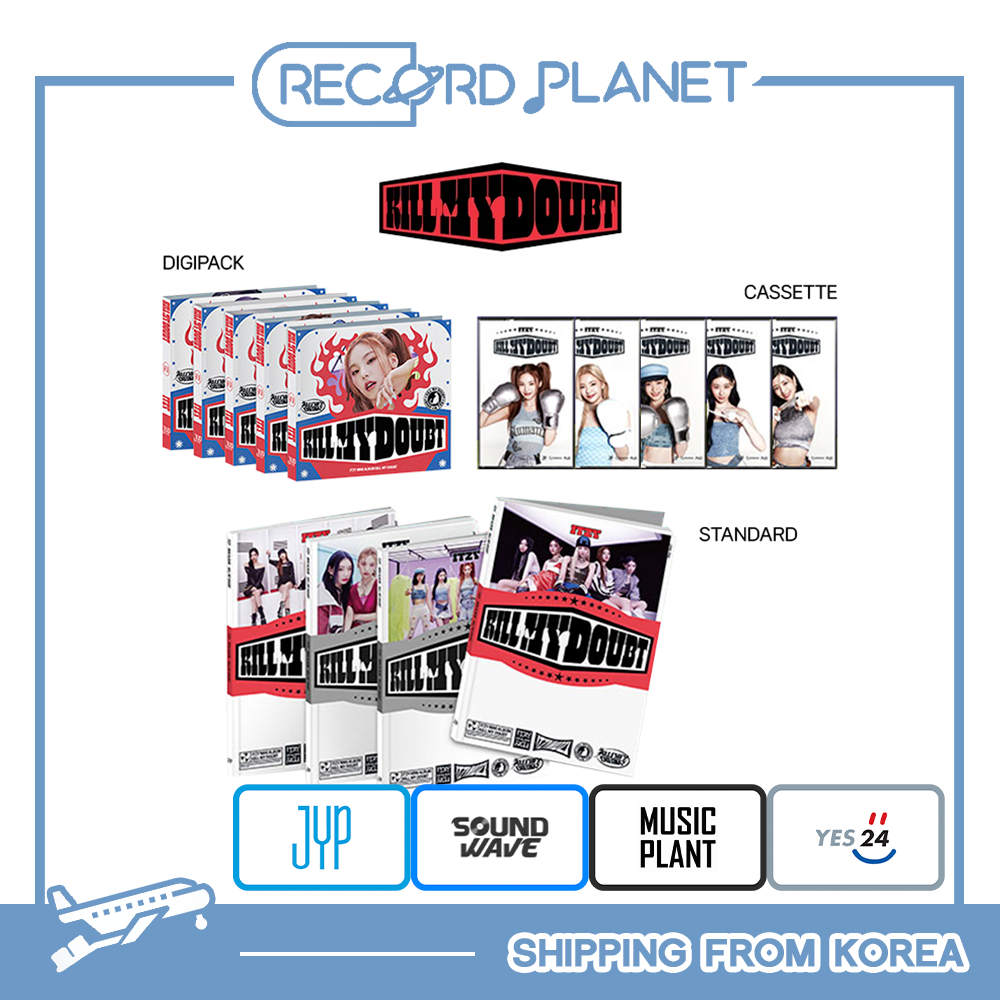[POB] ITZY - KILL MY DOUBT Standard / Digipack / CASSETTE Ver. The 7th ...