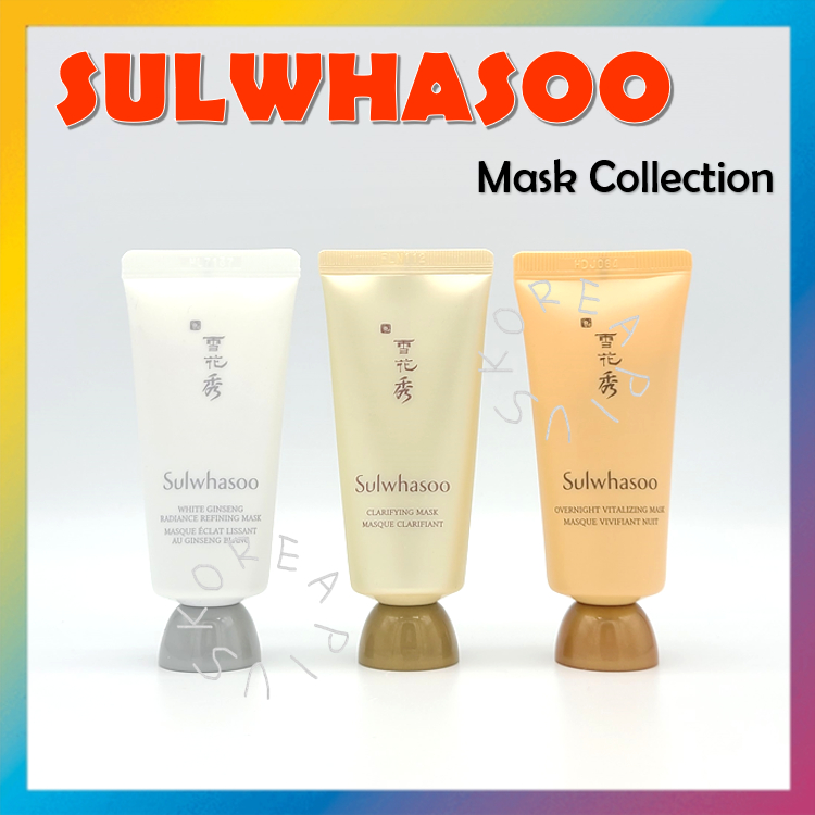 [SULWHASOO] White Ginseng Radiance Refining/ Clarifying/ Overnight ...