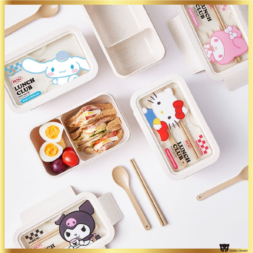 BO CUISINE Sanrio Characters Lunch Box Set (Food Container + Spoon ...