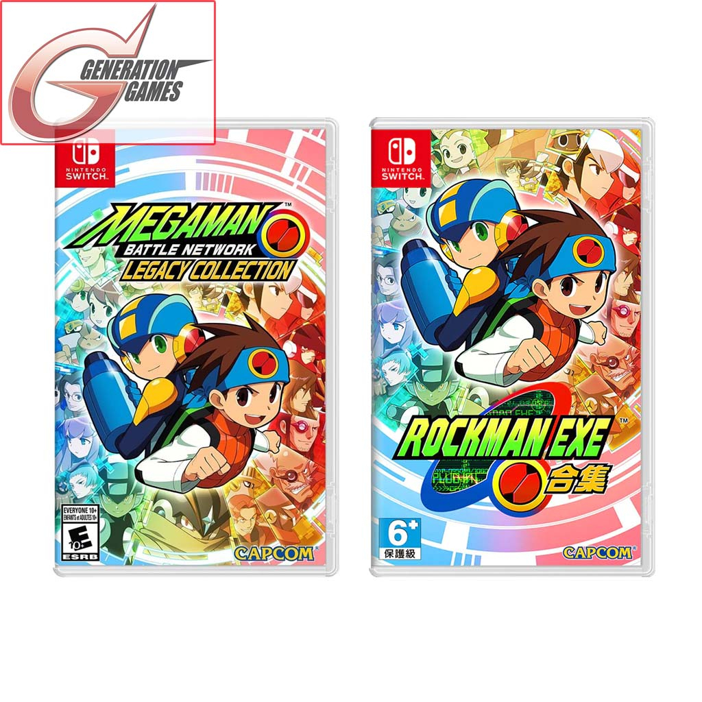 Nintendo Switch Mega Man Battle Network Legacy Collection (US/ASI ...