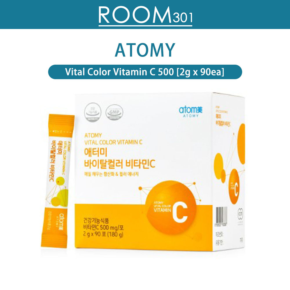 [ATOMY] VITAL COLOR VITAMIN C 500mg (2g x 90ea) / 3month | Shopee Malaysia