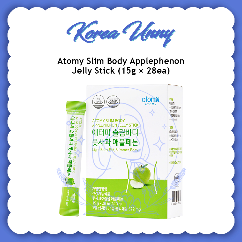 Atomy Slim Body Applephenon Jelly Stick (15g x 28pcs) Apple Slimming ...