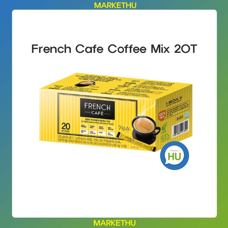 [NAMYANG] French Cafe Coffee Mix 20T Box Or No Box/Korean Instant ...
