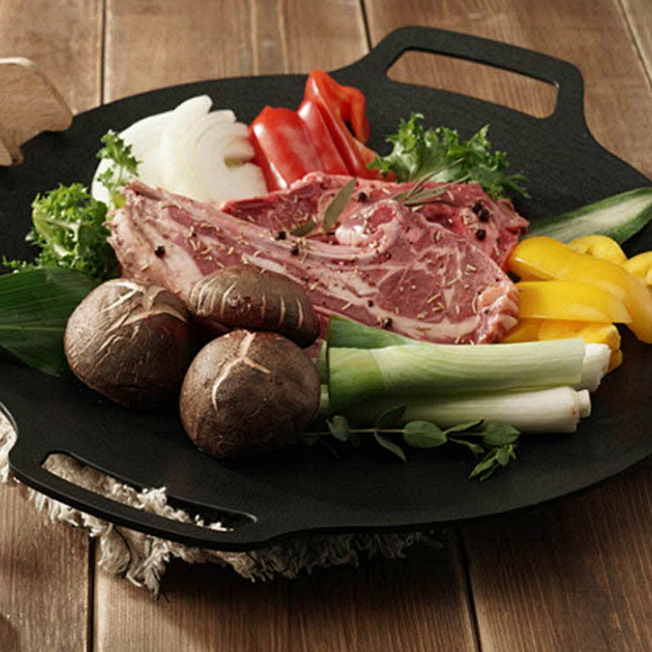 [Germany] Lowenthal Camping Griddle 30cm Big Size Titanium coating No ...