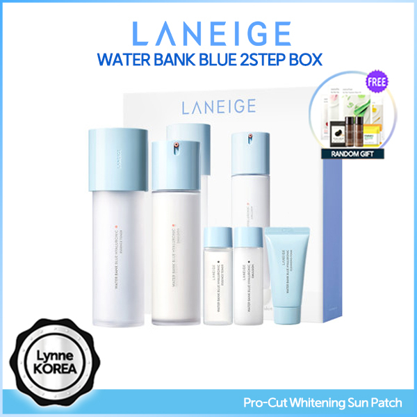 [Full BOX] Laneige All New Water Blue Hyaluronic 2-Step SET (Toner ...
