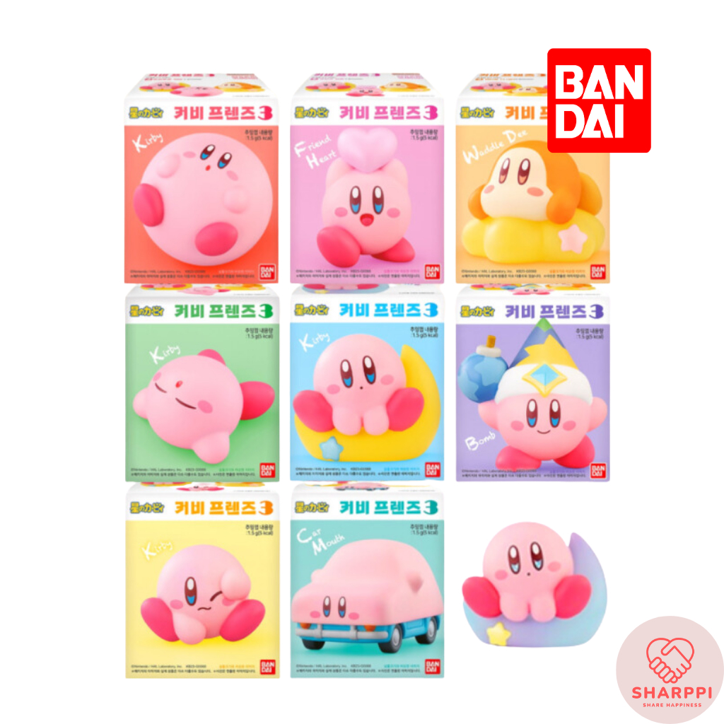 [Bandai] Kirby Friends3 Figure Kids Toys | Shopee Malaysia