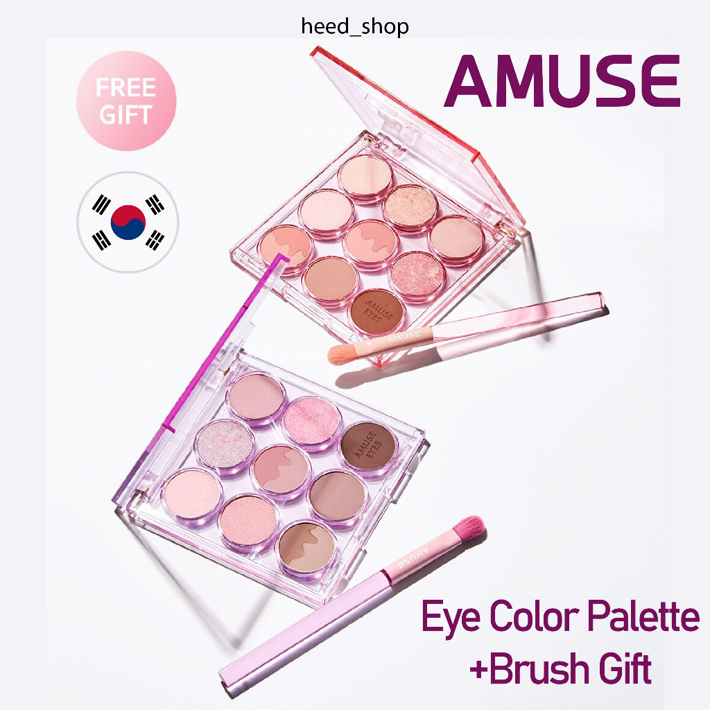 [AMUSE] EYE COLOR PALETTE (2Color) | Shopee Malaysia