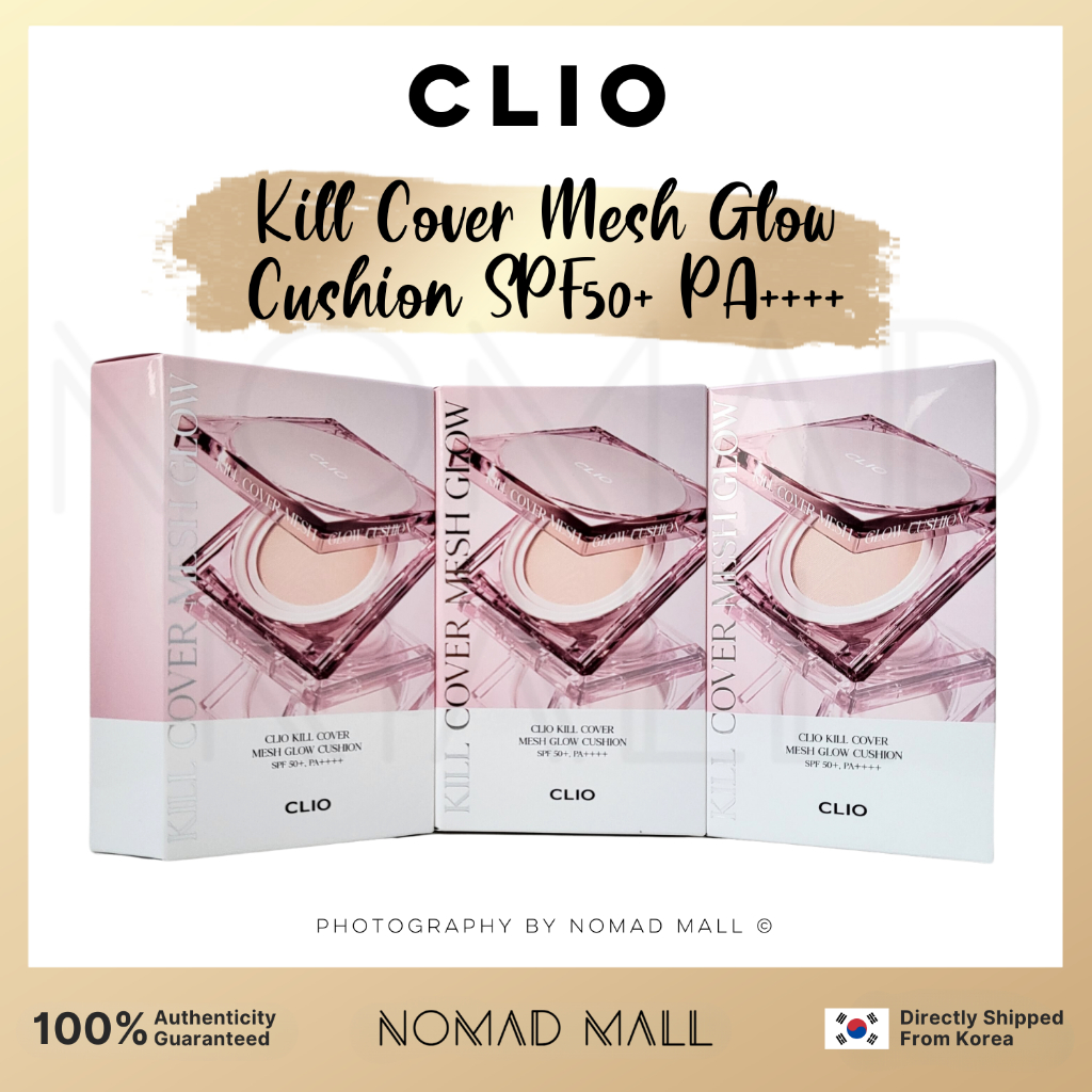 [CLIO] Kill Cover Mesh Glow Cushion SPF50+ PA++++ (with 1 refill ...