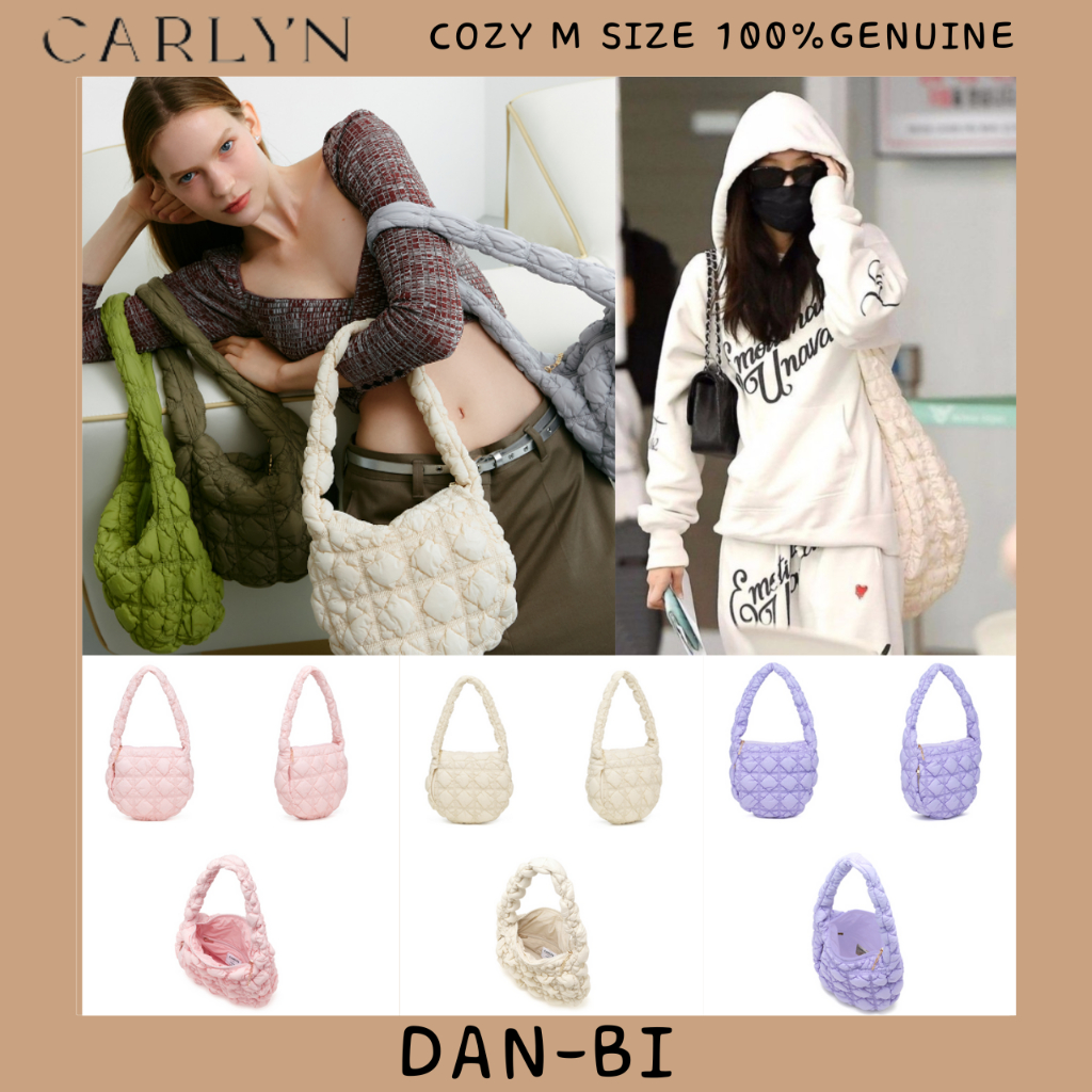 ALL COLORS [CARLYN] CARLYN SOFT M SIZE BAG 100% GENUINE SHOULDER BAG ...