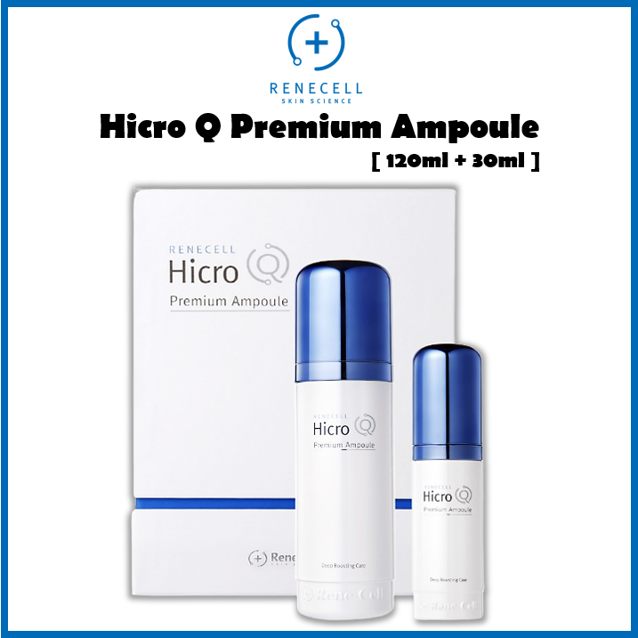 [RENECELL] Hicro Q Premium Ampoule 120ml+30ml | Shopee Malaysia