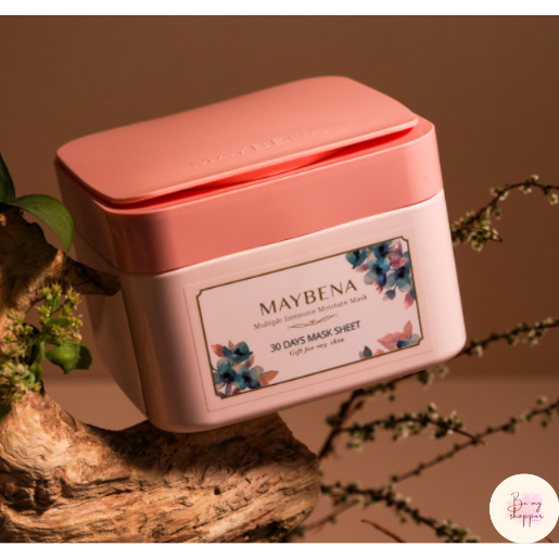 [Made in Korea] 30 sheets Maybena Collagen Mask Pack for Moisturising ...