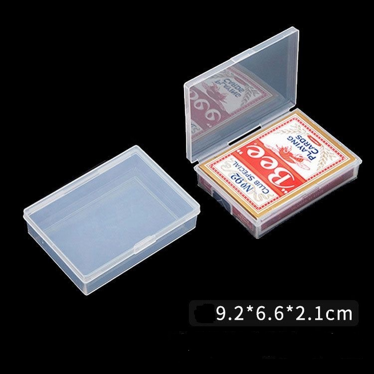 Poker Cards Plastic Storage Box (Poker Cards not included) | Shopee ...