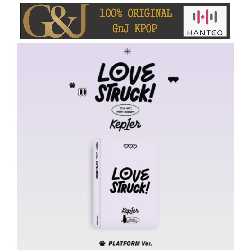 (Kep1er) 4th mini album - LOVESTRUCK! (Platform Ver) | Shopee Malaysia