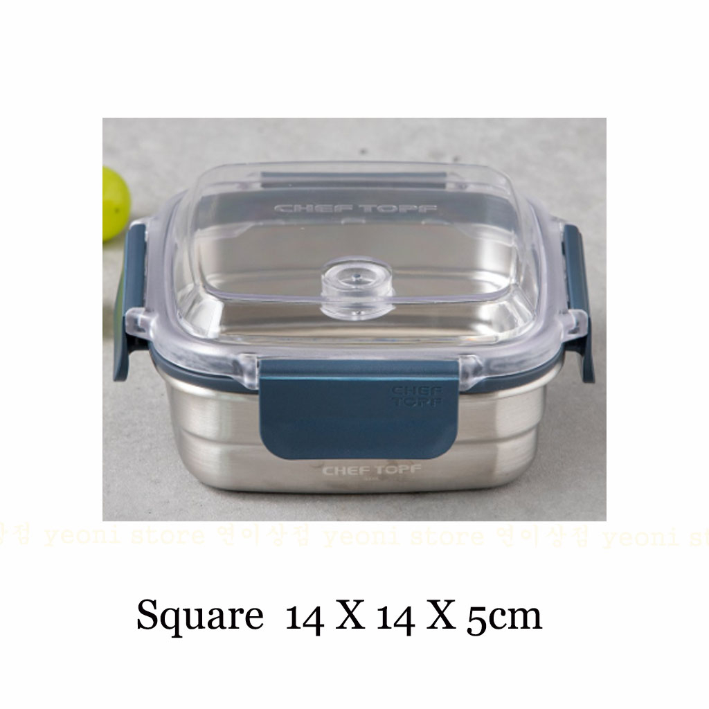 Made in Korea glasslock cheftopf stainless steel container handle ...