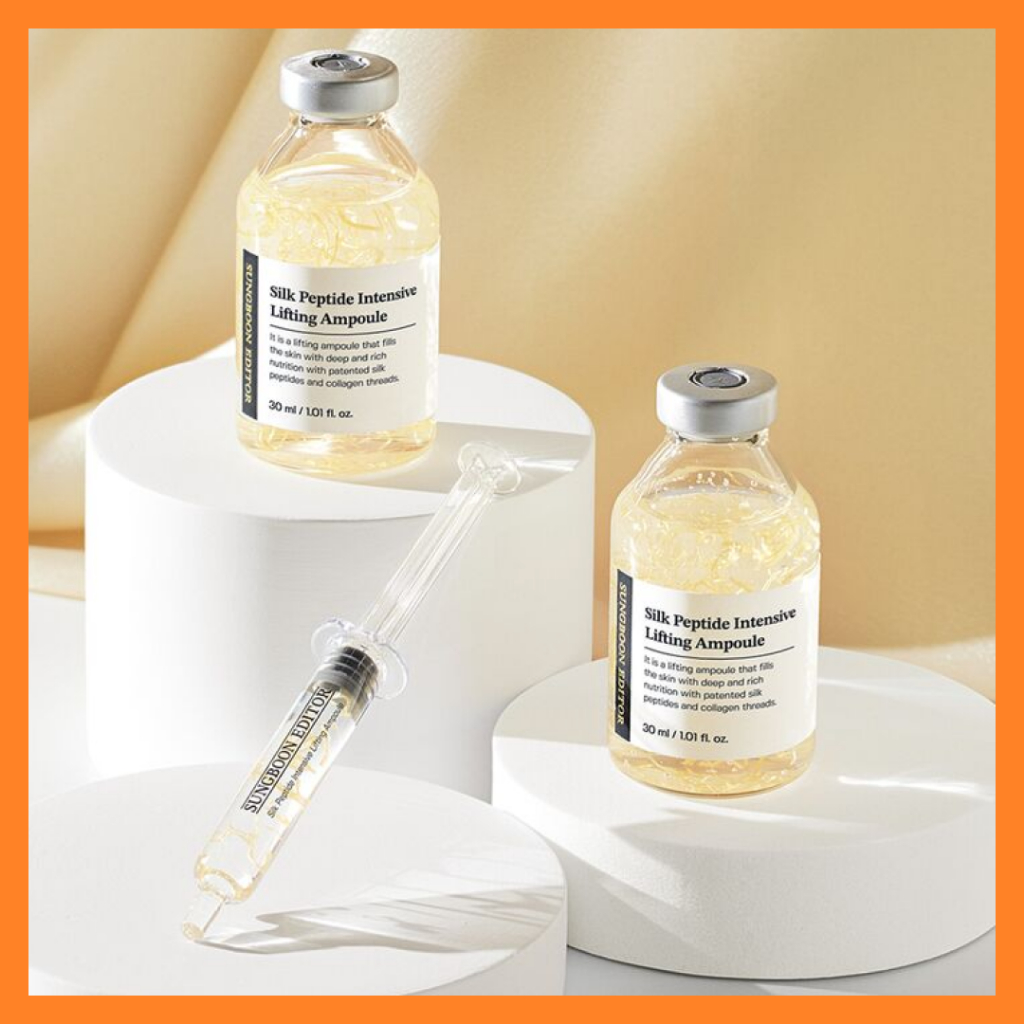 Sungboon Editor Silk Peptide Intensive Lifting Ampoule 35ml - Reveal Silky Smooth Skin | Shopee ...
