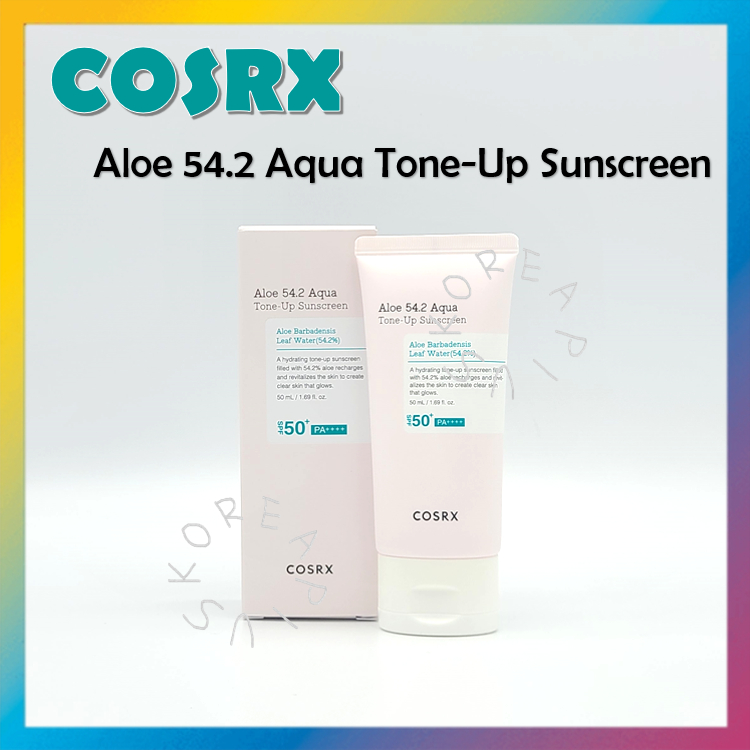 [COSRX] Aloe 54.2 Aqua Tone-Up Sunscreen SPF50+ PA++++ 50ml | Shopee Malaysia