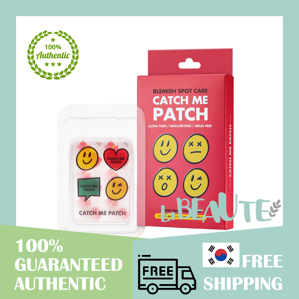 Catch Me Patch One Second Acne Spot Pimple Patch (60ea) | Shopee Malaysia