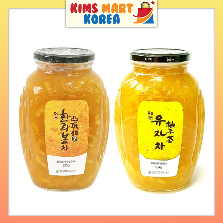 Jeju Hallabong Tea, Citron Tea Korean Local Specialties from Korea Jeju ...