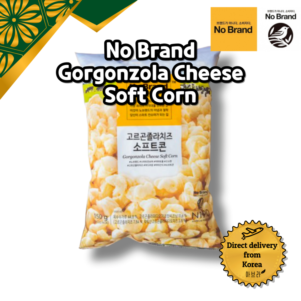 [E-mart NoBrand] Gorgonzola Cheese Soft Corn Korean Snack Korean Food ...