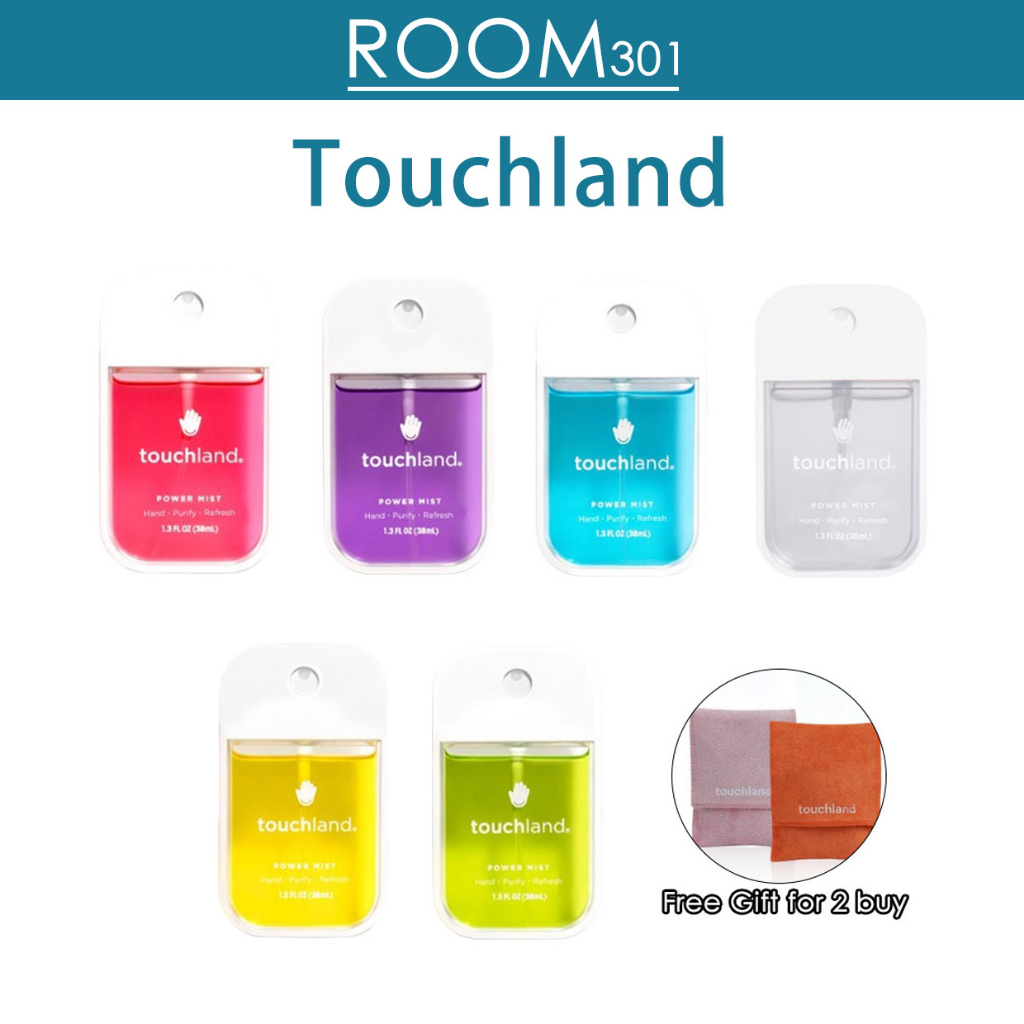[Touchland] Hand Sanitizer 38ml 6Scents / Perfume Hand Sanitizer ...
