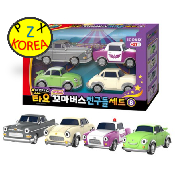 TAYO☆KOREA Little Bus Friends SET#8/Mellody/Gray/Burd/Magic | Shopee ...