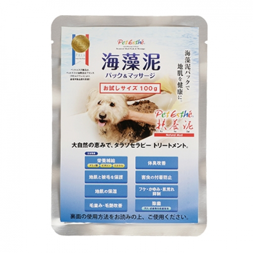 [Pet Esthe] Natural Mud for Dogs 100g / Thalassotherapy for Coat & Skin ...