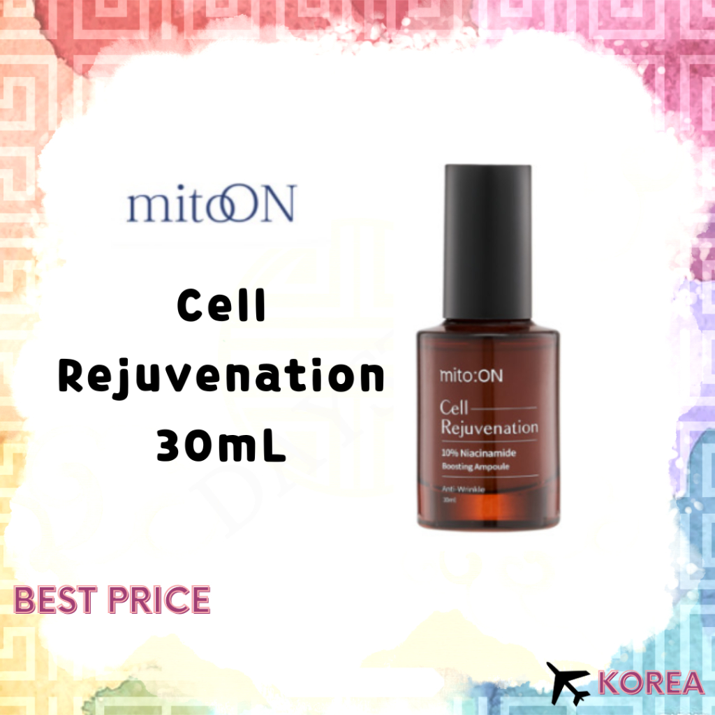 MITO:ON Cell Rejuvenation 10% Niacinamide Booting Ampoule 30ml / MITO ON | Shopee Malaysia