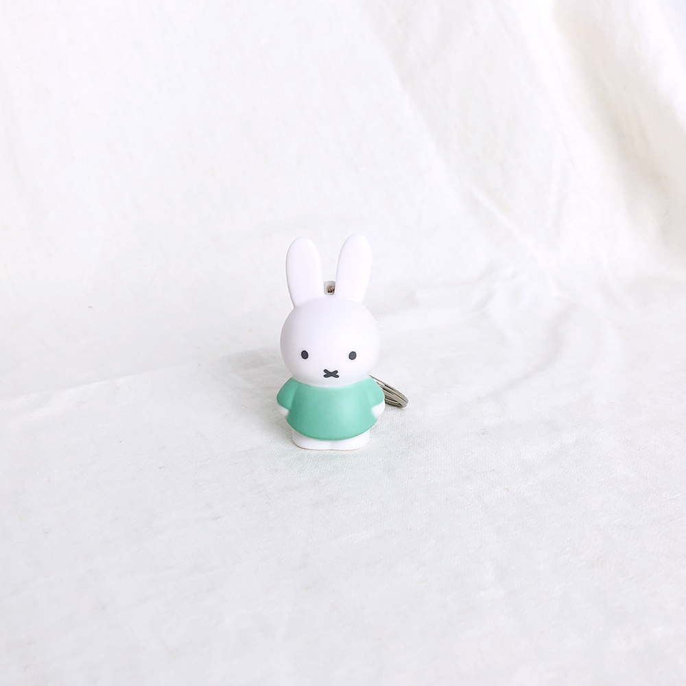 Miffy - Miffy 3D standing shape keyholder Keyring mint color | Shopee ...