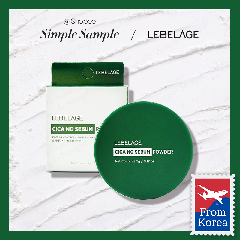 LEBELAGE in KOREA cica no sebum powder face oil control | Shopee Malaysia