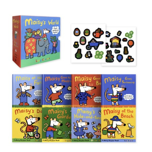 Maisy's World Eight Amazing Books 8 Books Box Set, Pull tab/flaps ...