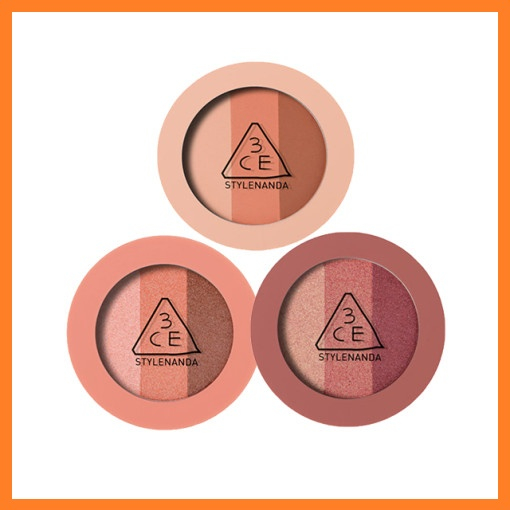 [3CE] 3CE Model Triple Shadow 3.5G Goover -Dangin Tasty -Burnt Peach ...