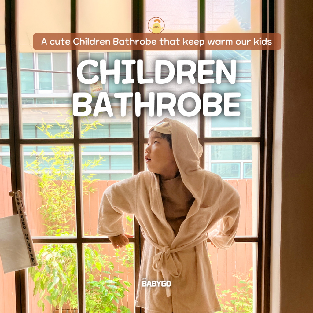 Children Bathrobe/ Made in Korea / 100%cotton / Popular product for ...