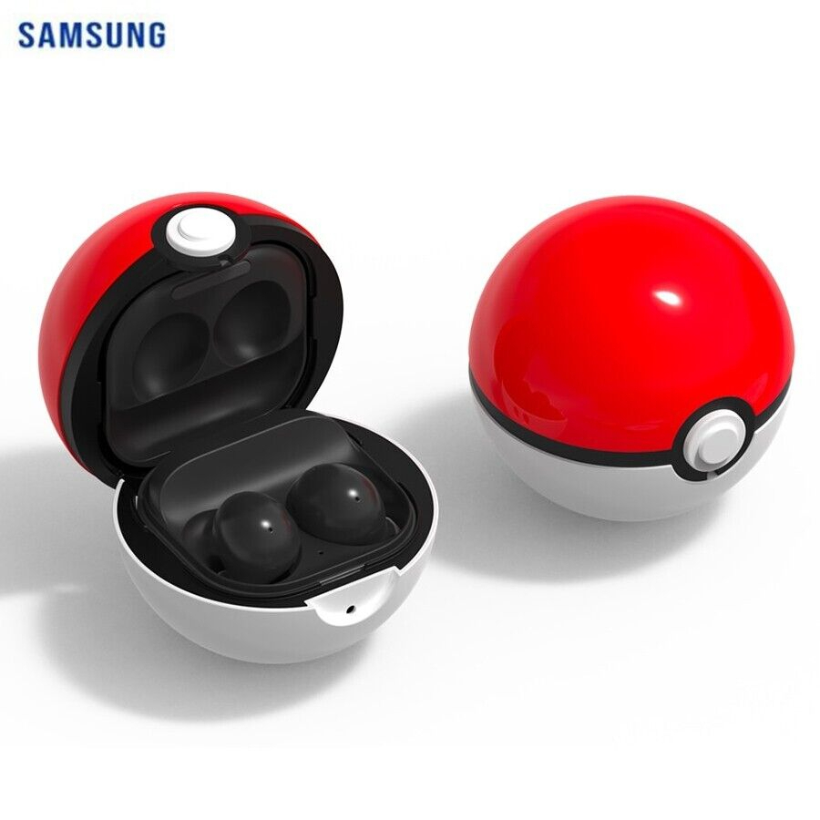 Samsung Galaxy Pokemon Monster Ball PokeBall Cover Case for Buds 2 ...