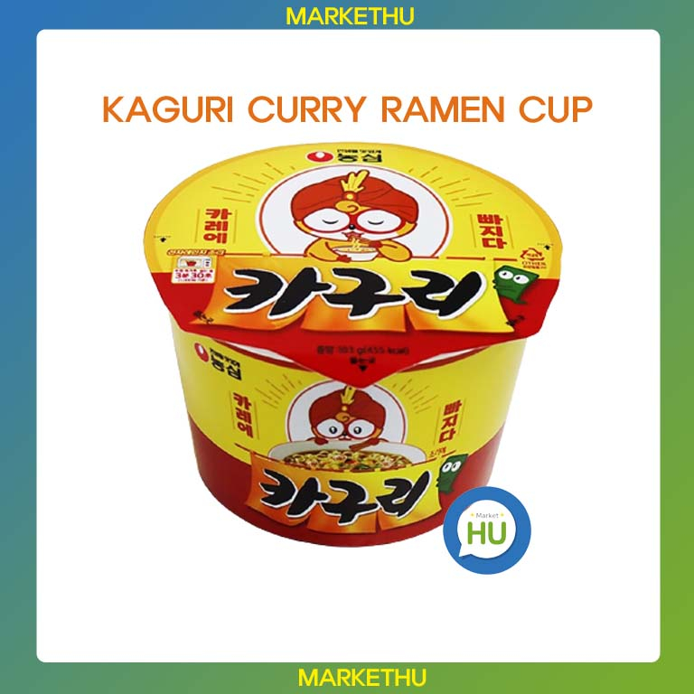 [NONGSHIM]Kaguri Cup Ramen, Mix Curry & Neoguri 103g - Korean Noodles ...