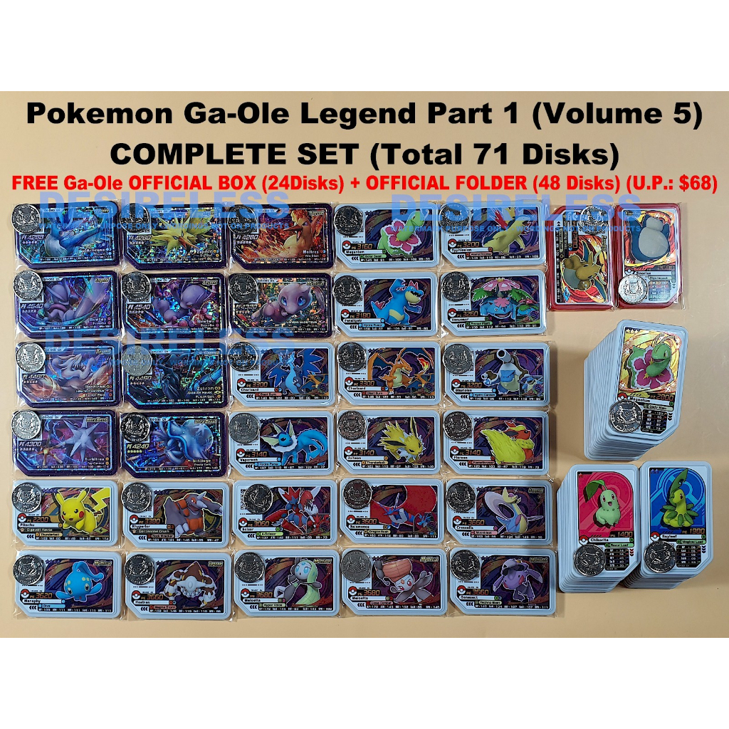 AUTHENTIC Pokémon Ga-Olé RUSH LEGEND Part 1 2 3 4 Volume 5 6 7 8 FULL ...