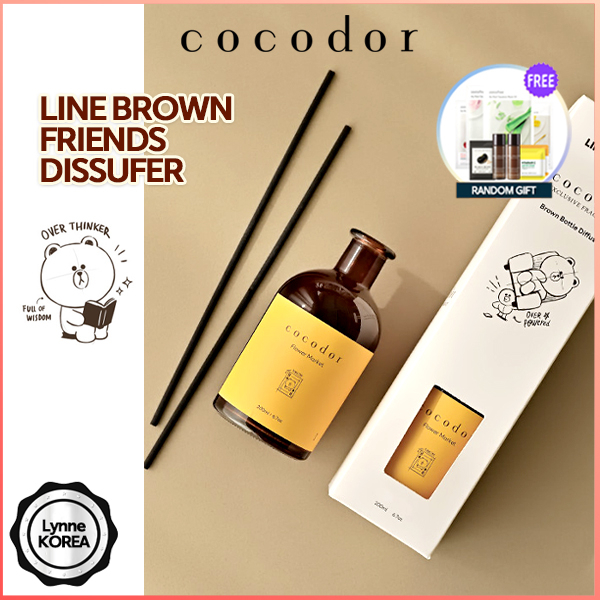 COCODOR LINE FRIENDS Brown and Friends Brown Bottle Diffuser 200ml ...