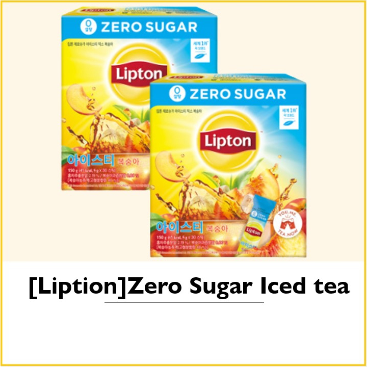 [Lipton] No Sugar Zero Sugar free Ade Powder 10T iced tea diet flavor ...