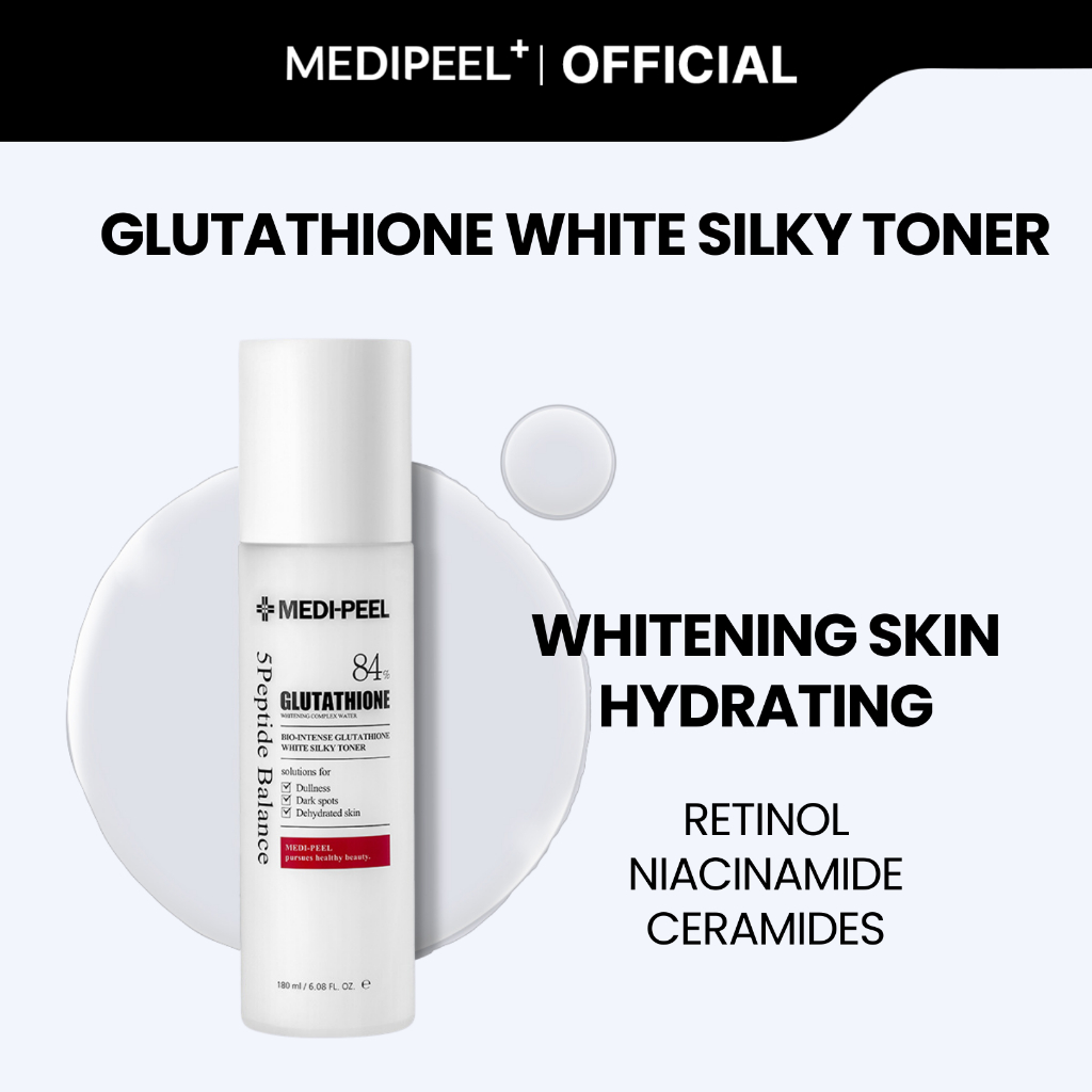 Medipeel Bio-Intense Glutathione White Silky Toner (180ml) | Shopee ...