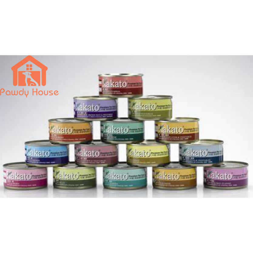 (Mixable Bundle of 11 FOR $24) Kakato Premium Human Grade Canned Food Wet Food for Cats & Dogs ...