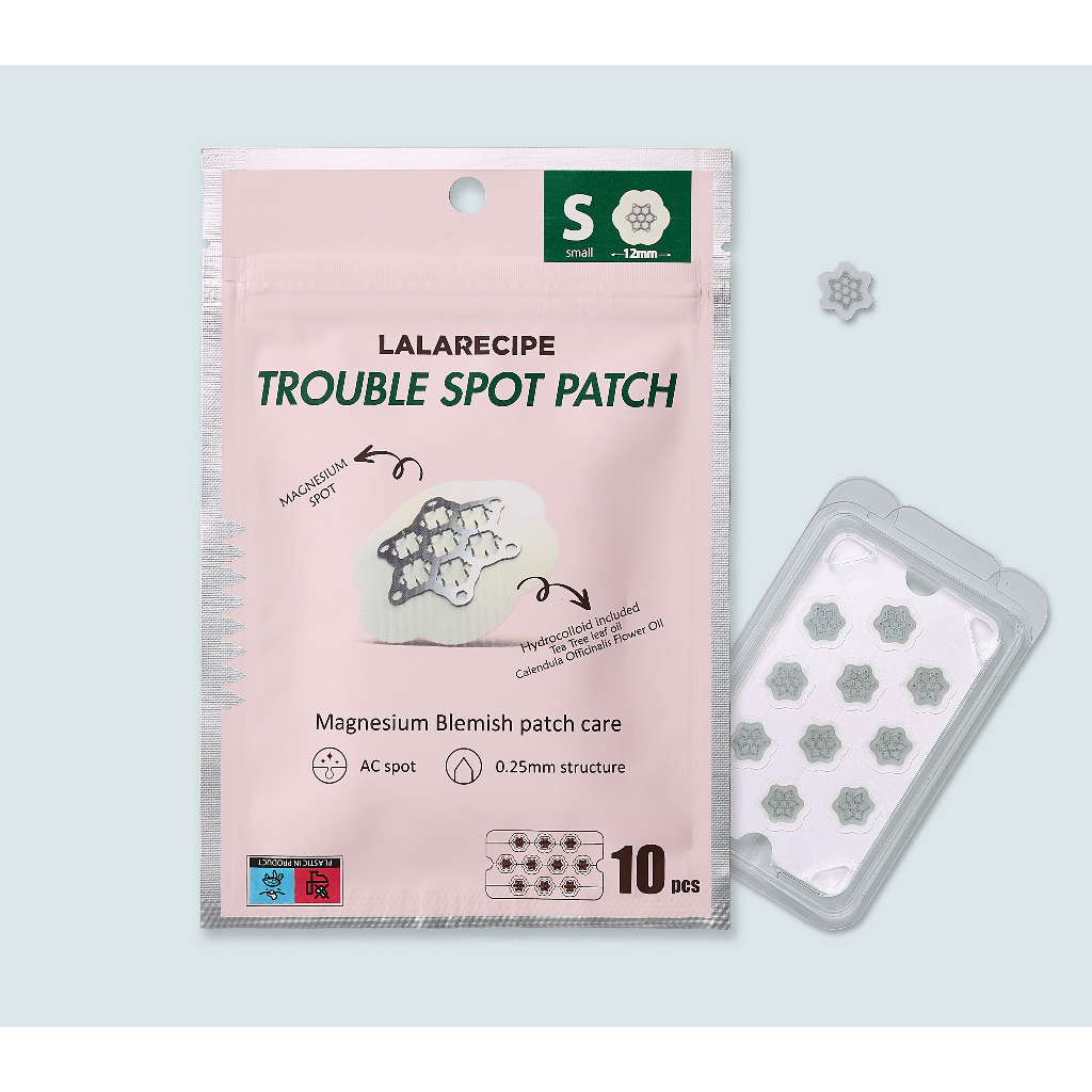 [LALARECIPE] Trouble Spot Patch 10pcs / Pimple Acne Cure Patch/ Anti ...
