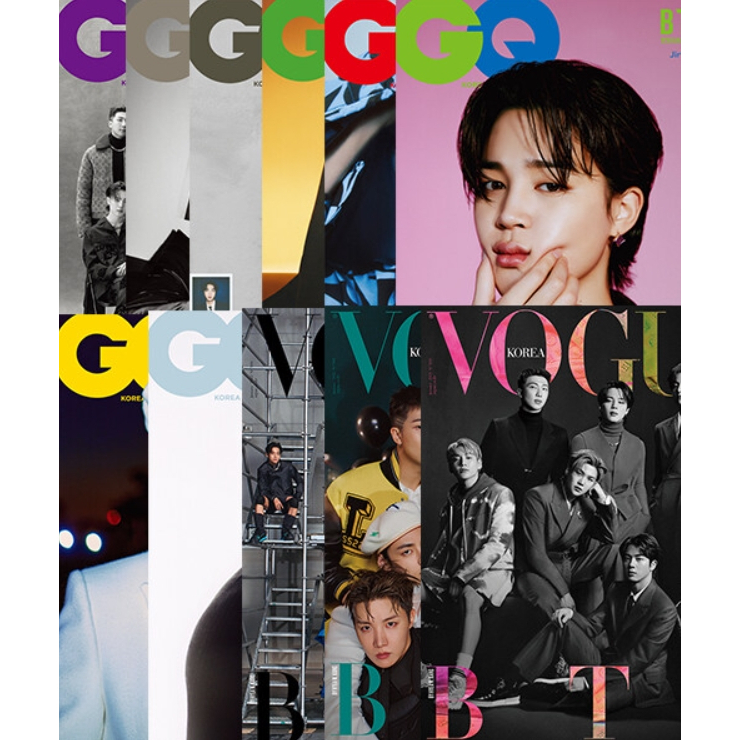[ BTS magazine GQ Korea & Vogue Korea ] ISSUE WITH BTS & LOUIS VUITTON ...
