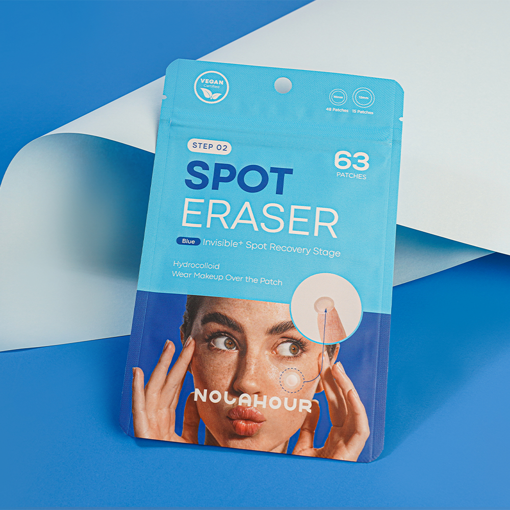 NOLAHOUR SPOT ERASER BLUE 63 Patches (Acne Conceal Patch Before Makeup ...