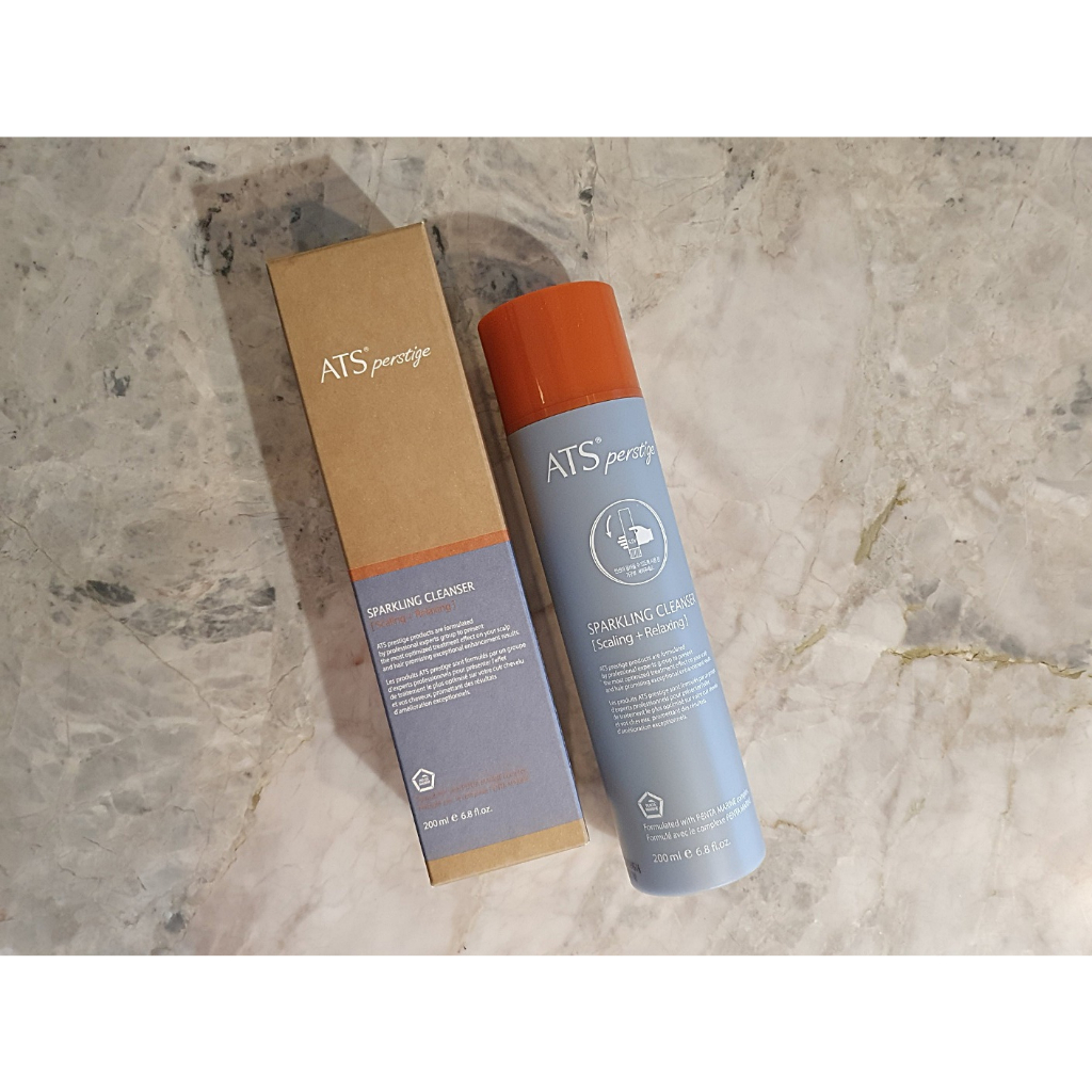 ATS Perstige Sparkling Cleanser 200ml /Scalp scaling / Scrub removal ...