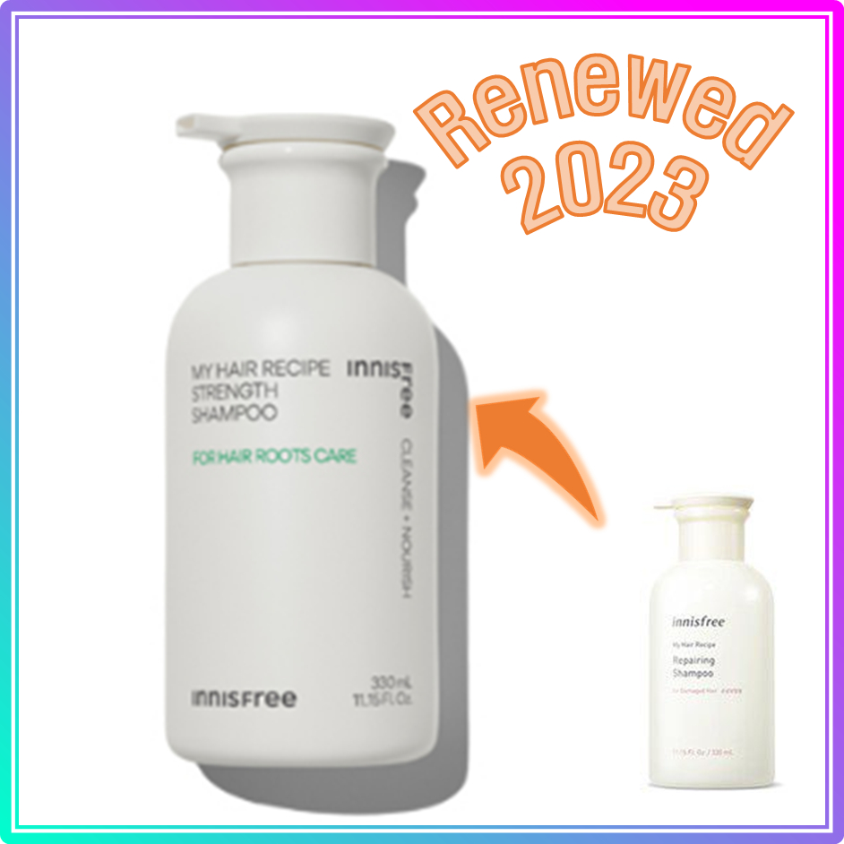 innisfree My Hair Recipe Strength Shampoo 330mL (2023 AD) | Shopee Malaysia
