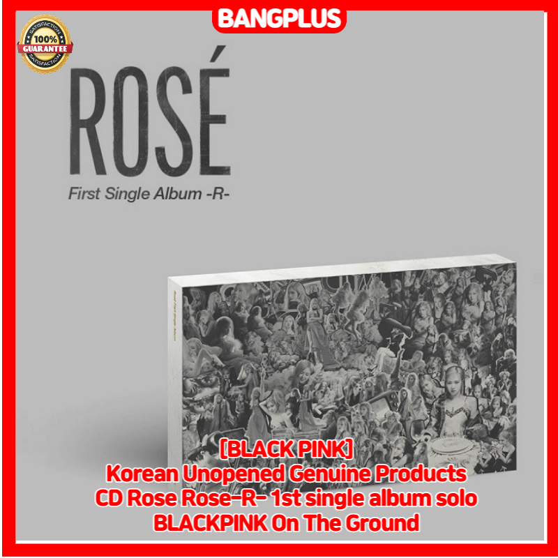 [BLACK PINK] "CD" Rose Rose-R- 1st single album solo BLACKPINK On The ...