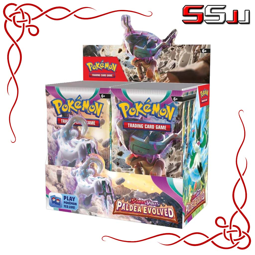 Pokemon TCG SV02 Paldea Evolved Booster Box | Shopee Malaysia