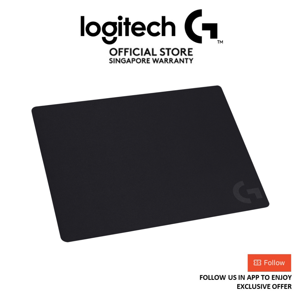 Logitech G240 Cloth Gaming Mousepad, Moderate Resistance, Better ...