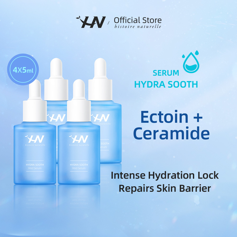 HN Hydra Sooth Mild Serum mini 5ml/5ml*4 Histoire Naturelle Hydration ...